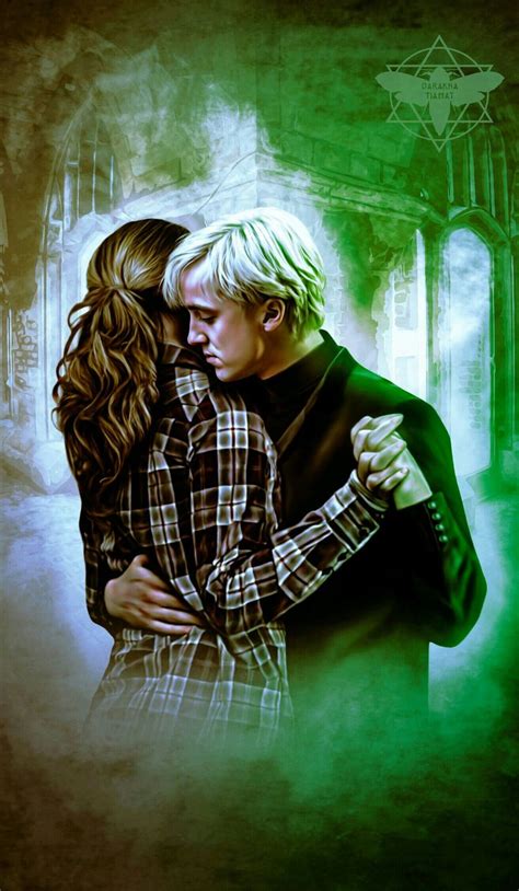 Hermione Granger And Draco Malfoy Harry Potter Драко малфой Гарри