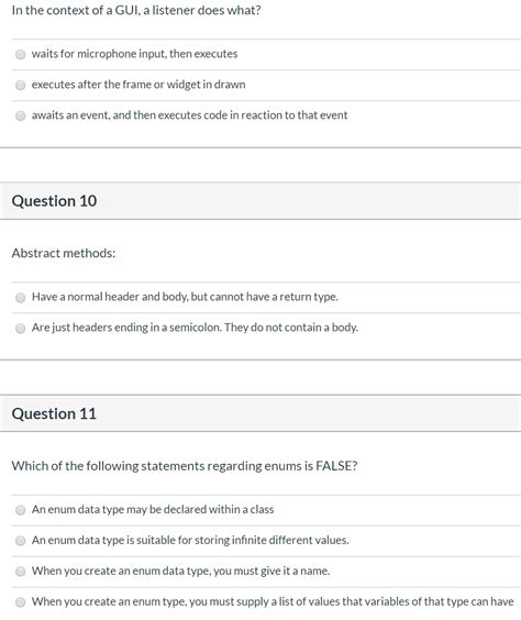 Solved In The Context Of A Gui A Listener Does What Owaits