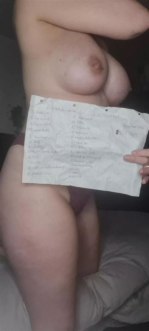 Verification Nudes By Immediate Monitor