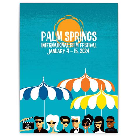 2024 Shag Palm Springs International Film Festival Poster Destination Psp