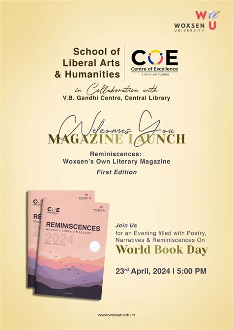 Isha Rani On Linkedin Literature Magazinelaunch Woxsen