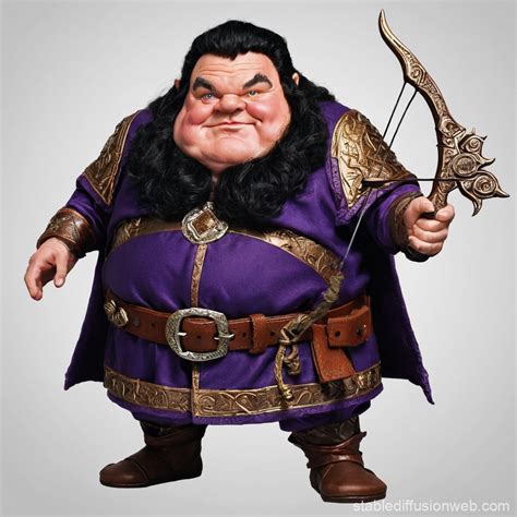 Dwarven Wizard With Crossbow Stable Diffusion Online
