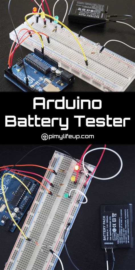 A Simple Arduino Battery Tester Arduino Batteries Testers Arduino