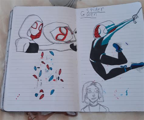 Just Some Spider Gwen Drawings Rspiderverse