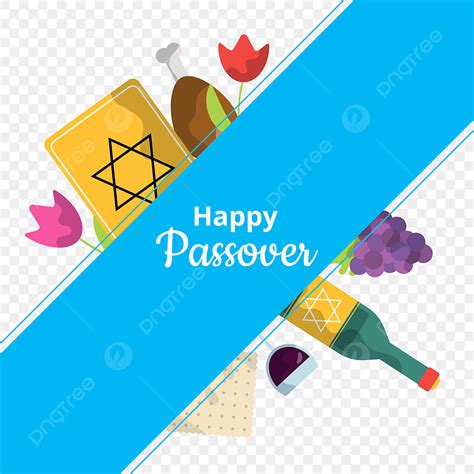 Passover Food Vector Art Png Border Food Passover Border Happy