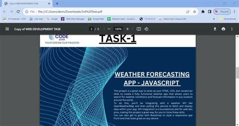 garapati devisree on linkedin webdevelopment codealpha weatherapp html css javascript