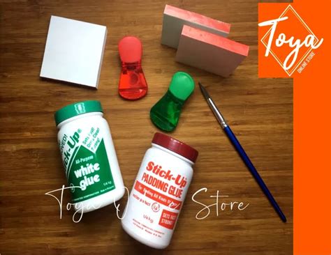 Stick Up Padding Glue Set FREE BRUSH Lazada PH