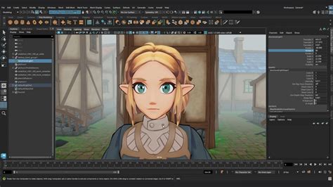Maya Toon Anime Style Viewport 2 0 R Maya