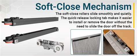 Premium Soft Close Prime Concealed Ghost Door Hardware Kit