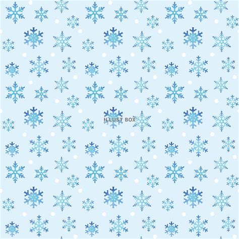 無料イラスト 水彩の雪の結晶の背景素材