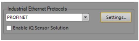 How To Set Profinet Communication With Standard In Sight Cognex