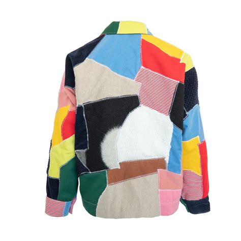 Colorful Jacket Patched Up The Wardrobe Flip