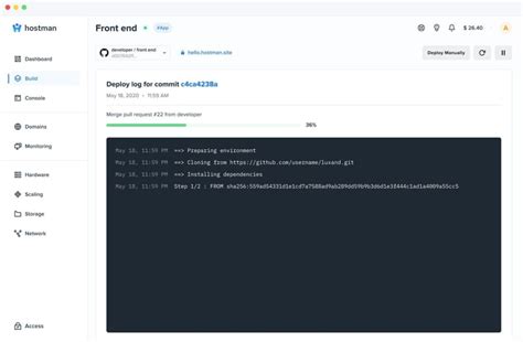 hostman look startup at welldoneby