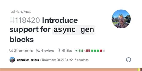 Async Generators On Nightly Rust Rrust