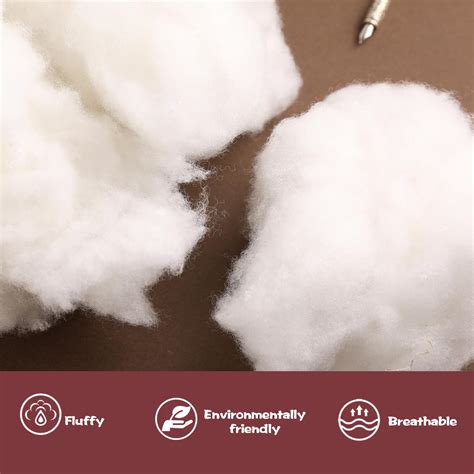 Butuze 60g21oz Polyfill Stuffing Fiber Fill White
