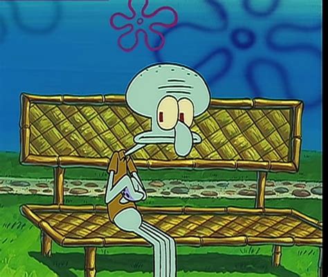Создать мем Squidward  мемы губка боб сквидвард школа мем