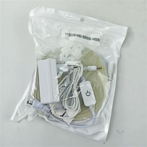 TCS Lampu LED Strip Flexible Dimmable Touch Switch 120 LED 24W 3M TCS120 Warm White