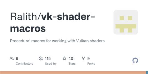 github ralith vk shader macros procedural macros for working with