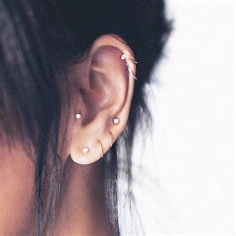 Cute Girly Ear Piercings