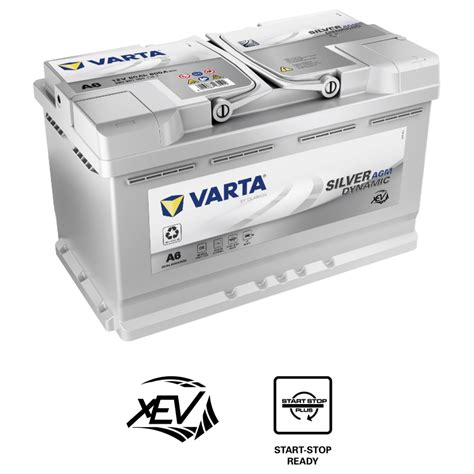 Varta A6 Start Stop Car Battery Varta 80Ah 12V