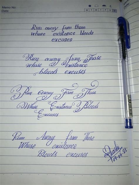 Cursive Writing Tips And Tricks