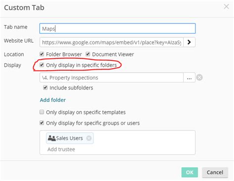 Feature Web Client Custom Tab Behaviour Laserfiche Answers