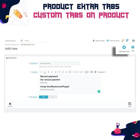 Prestashop Custom Product Tabs Module Enhance Product Pages