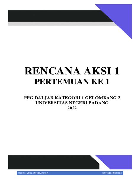 Contoh Modul Ajar Hardware Pdf