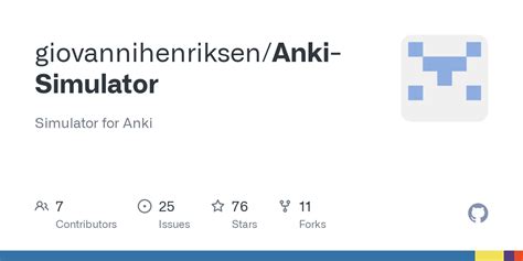 GitHub Giovannihenriksen Anki Simulator Simulator For Anki
