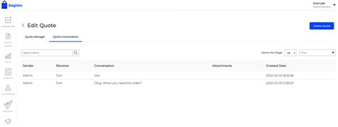 Laravel Ecommerce Quote System