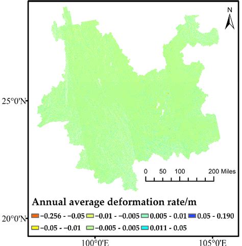 Figure 1 From Landslide Susceptibility Zoning In Yunnan Province Based On Sbas Insar Technology