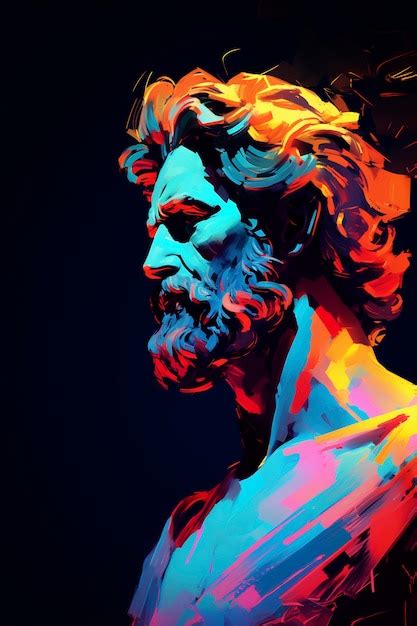 Peinture D Un Portrait D Homme Image G N R E Base Dia