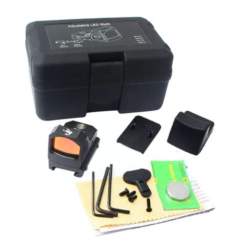 TACTICAL RMR RED Dot Reflex Sight Collimator Scope W 20mm Rail For Pistol Glock 26 99