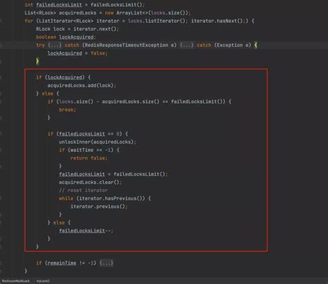Principle Of Redisson Multilock And Application Of Distributed Lock