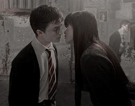 ⚡️harry And Cho ⚡️ Harry Potter Kiss Harry Potter Films Harry