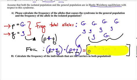 Hardy Weinberg Equation