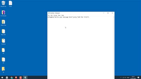 how to create a simple prank virus on windows by hey let s learn
