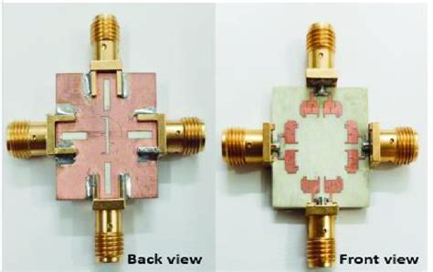 Fabricated Prototype Of The Proposed Mimo Antenna Download Scientific Diagram