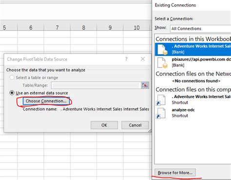 Re Powerbi Datasets In Excel Microsoft Fabric Community