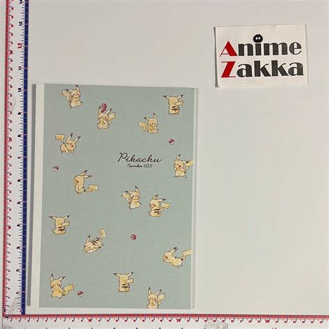 Pokemon Pikachu Playing Notebook Anime Zakka