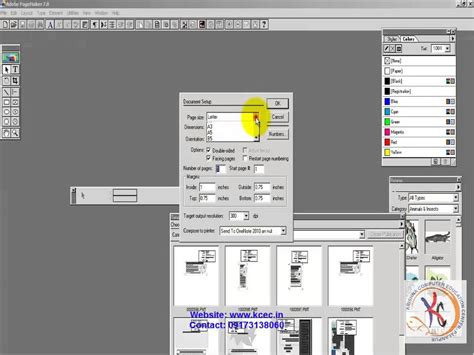 Pagemaker Tutorial In Hindi 1 Final Work Pagemaker Introduction Topic 1 Youtube
