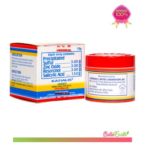 Katialis Antibacterial Antifungal Ointment 1530g Lazada Ph