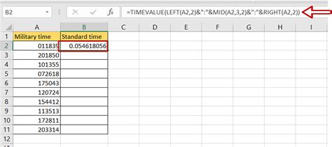 How To Convert Military Time To Standard Time In Excel Spreadcheaters