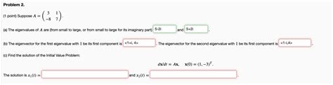 solved problem 2 3 1 point suppose a 8 a the