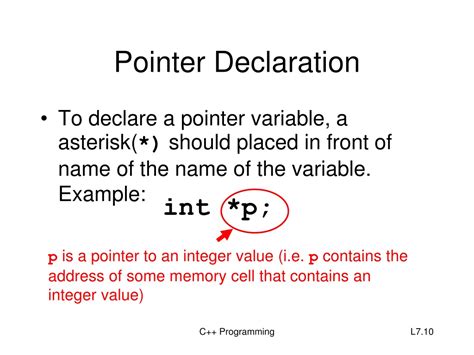 Ppt C Programming Function Overloading Pointers And Pointers In