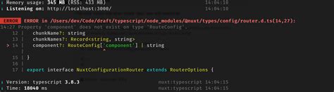 Vue Router Breaks Nuxttypes · Issue 7502 · Nuxtnuxt · Github