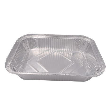 Aluminium Rectangular Container 4500ml 5pcs Disposales By Farla