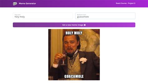 GitHub Biannx Meme Generator A Dynamic Site Using API Controlled