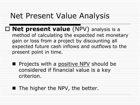 Ppt Project Selection Ch 4 Powerpoint Presentation Free Download