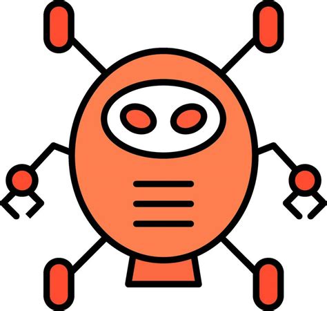 Robotics Line Filled Icon 36718950 Vector Art At Vecteezy